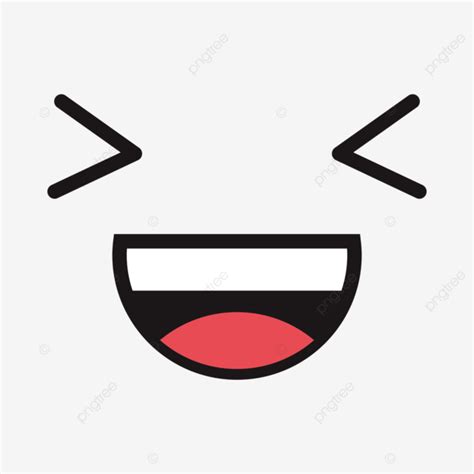 간단한 귀여운 만화 일러스트 표정 웃고있는 바삭 만화 일러스트 귀여운 일러스트 만화 Png 일러스트 및 벡터 에 대한 무료 다운로드 Pngtree