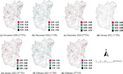A G Monthly Spatially Distributed Crop Coefficient Kc Maps Of Maize Download Scientific