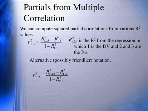 Ppt Partial And Semipartial Correlation Powerpoint Presentation Free