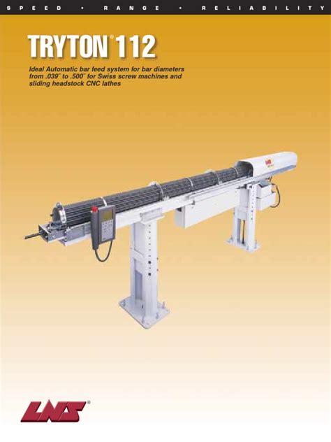 Lns Tryton Product Brochure Pdf Numerical Control Industries