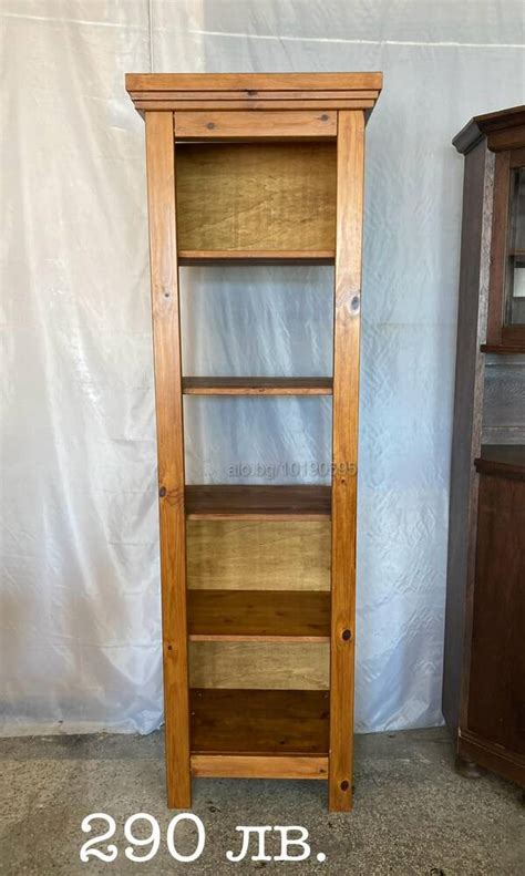 Масивна етажерка Секция етажерка Мебели за дома и офиса Пловдив Масивна етажерка р