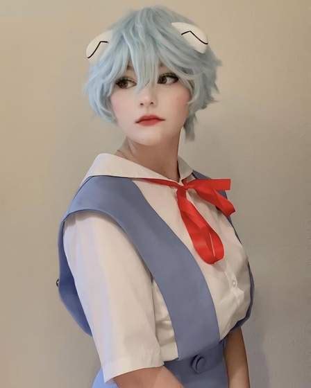 Lunalorrain Rei Ayanami Cosplay CosplayCodex