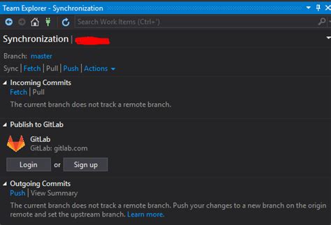 Login Issue Within New Visual Studio Project Issue Maikebing GitLab VisualStudio GitHub