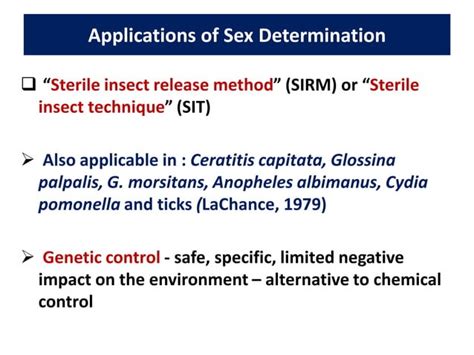 Sex Determination In Insects PDF Infertility Reproductive Health