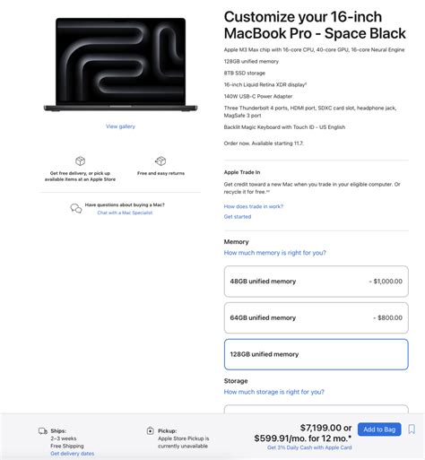 Macbook Pro S Priciest Inch Configuration Costs K Mashable