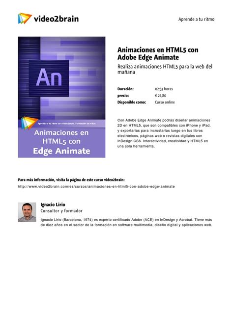 animaciones en html5 con adobe edge animate pdf adobe indesign