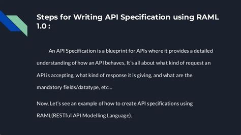 what is design center api designer api specification ppt