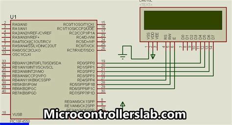 Lcd Interfacing With Pic Microcontroller Mplab Xc8 And Mikroc Pro Pic Microcontroller