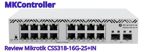 Mikrotik Css318 16g 2s In