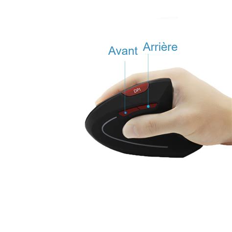 Souris Ergonomique Verticale Usb Sans Fil Ma Boutique Ergonomique