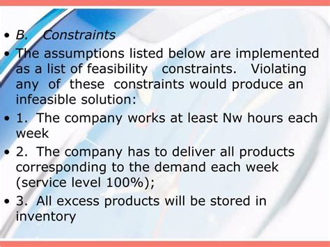 Ppt Modeling And Optimization Of Aggregate Production Planning A Genetic Algorithm Approach