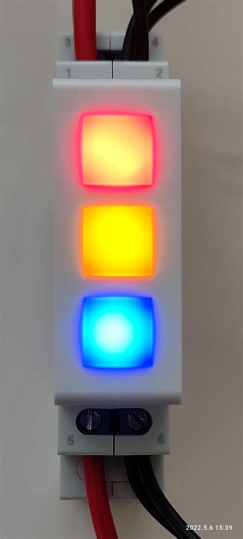 Ryb Three Phase Indicator Light Surcle Solar Components