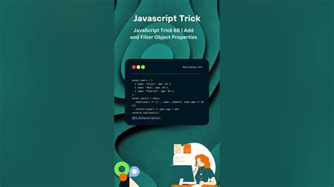 Javascript Trick 66 Add And Filter Object Properties Shorts Viral