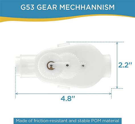 G52 Upgraded Backup Valve Replacement Kit Pool Cleaner Parts Compatible For Polaris 180 280 380