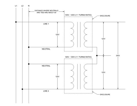 Isolation Transformer Schematic