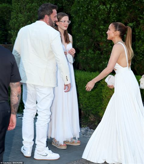 Jennifer Lopez Is Joined By Ben Affleck And Stepdaughter Violet At Star