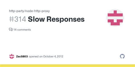 Slow Responses · Issue 314 · Partynode Proxy · Github