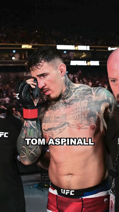 Tom Aspinall Has Given An Update On His Eye After Being Diagnosed With