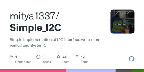 Simple I2c Readme Md At Master · Mitya1337 Simple I2c · Github