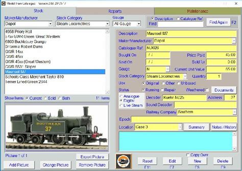 Model Train Catalogue Home