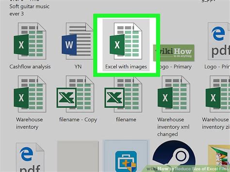 Ways To Reduce Size Of Excel Files WikiHow Ways To Reduce Size Of Excel Files WikiHow