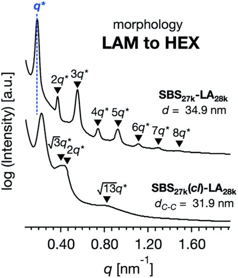 Downsizing Feature Of Microphase Separated Structures Via Intramolecular Crosslinking Of Block