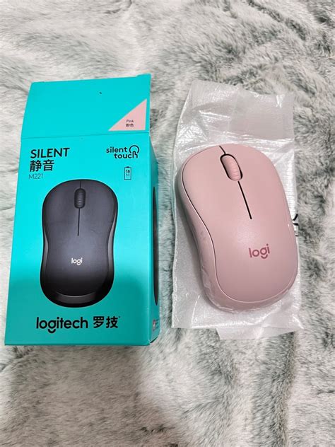 Logitech M221 Wireless Mouse Pink Computers And Tech Parts And Accessories Mouse And Mousepads On