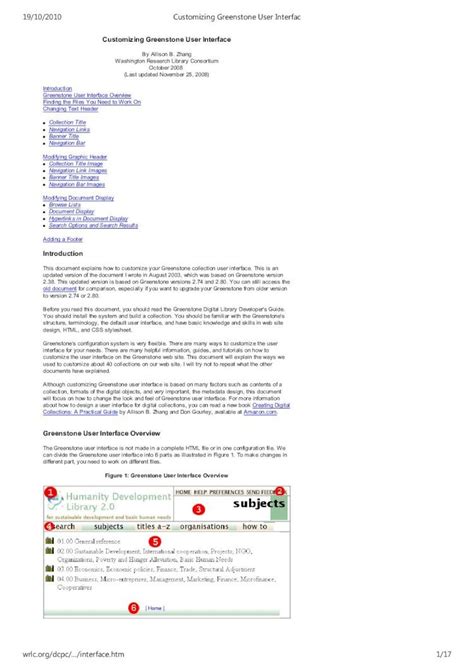 Pdf Customizing Greenstone User Interfac€¦ · Greenstones