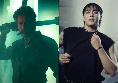 Jawan Shah Rukh Khan As Vikram Rathore Dancing To The Beats Of Bts Maknae Jungkooks 3d Is The