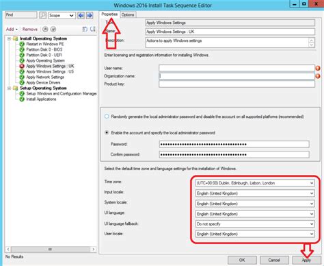 how to deploy operating systems by sccm task sequence