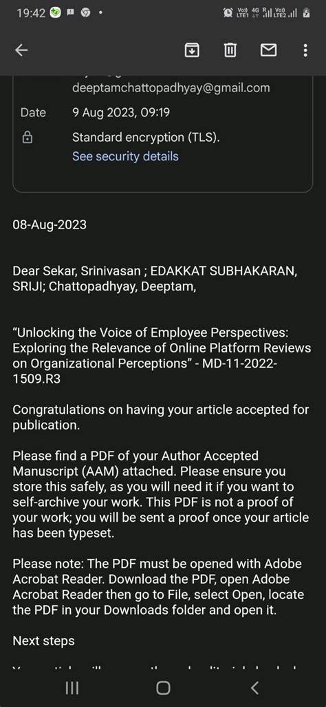 Deeptam Chattopadhyay On Linkedin Mba Publication Achievement Learningdevelopment 34 Comments