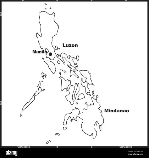 Philippines Map Icon Vector Illustration Design Stock Vector Image And Art Alamy