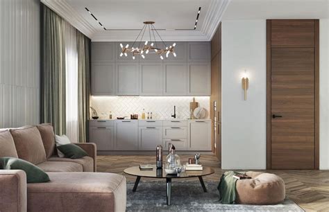 Комплексное интерьерное решение Interior Classic Kitchen Design Interior Design