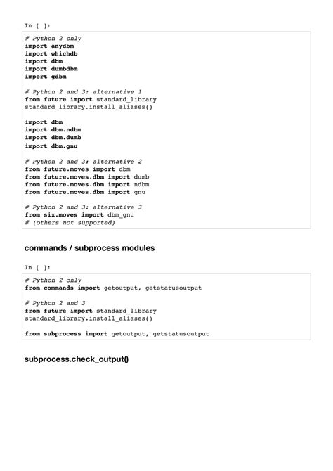 python cheat sheet writing python 2 3 compatible code download
