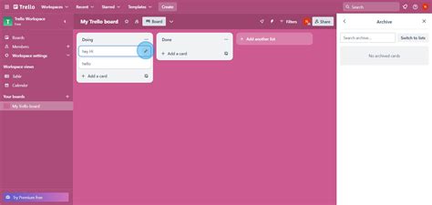 How To Archive And Delete Cards In Trello