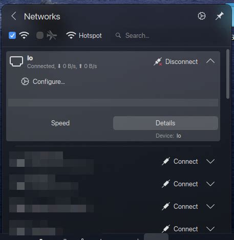 Showing Ethernet Even Though I Am Not Connected To One Network Manjaro Linux Forum
