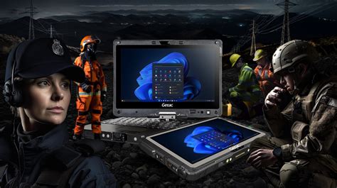 Getac Redefines Rugged Field Computing With Ux10 Tablet And V110 Laptop