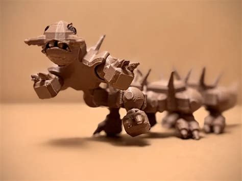 Mecha Centipede Free 3d Print Model Makerworld