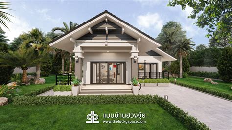 แบบบ้านฮวงจุ้ยคอนเทมโพรารี่ชั้นเดียว Ct 04 [111 79 ตร ม ] 3 ห้องนอน 2 ห้องน้ำ Theluckyspace