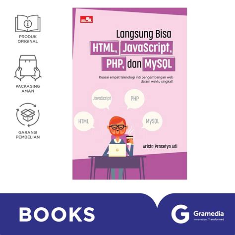 Jual Langsung Bisa Html Javascript Php Dan Mysql Arista Prasetyo