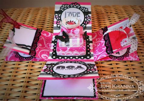 Juhis Handmade Cards I Made An Exploding Box