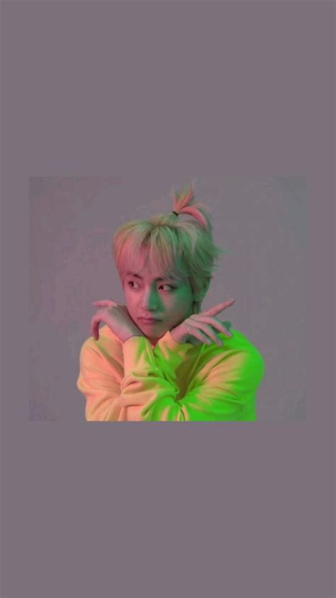 Taehyung V Bts Ponytail Pictures Bts Taehyung Kim Taehyung