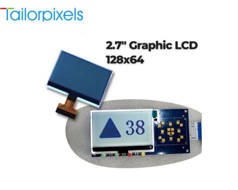 Tww12864h A0 12864 Dots Graphic Lcd Display Monochrome Lcd Fstn Lcd