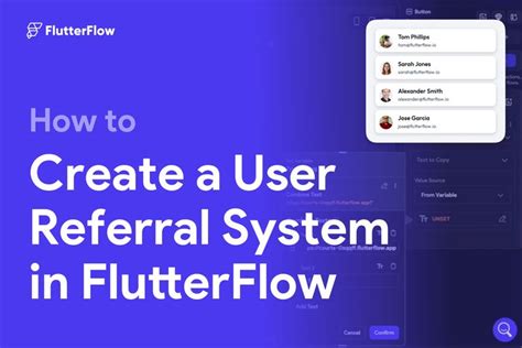 How To Create A User Referral System In Flutterflow