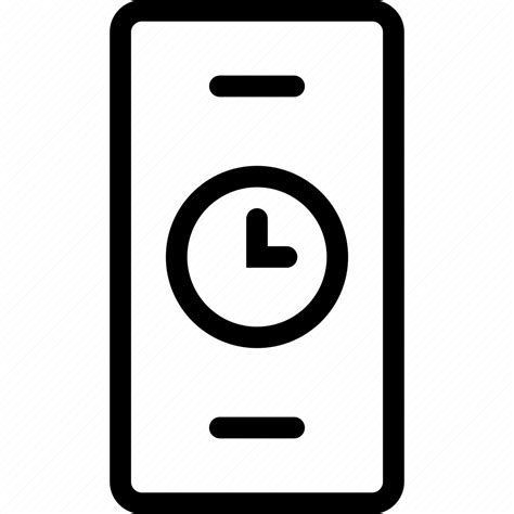 Clock Mobile Clock Stylish Clock Timer Webshop Icon Download On Iconfinder