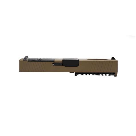 Complete Assembled Fde Window Slide With Ported Barrel For Glock 17 3cr Tactical
