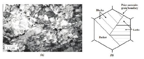 Martensite Microstructure Sketch