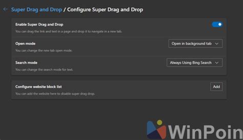 Cara Aktifkan Super Drag And Drop Di Microsoft Edge Winpoin