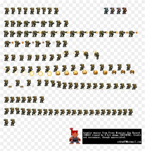 8 Bit Characters Sprite