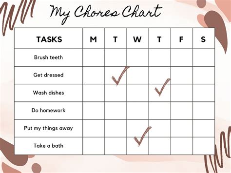How To Make A Chore Chart On Excel At Jessica Dell Blog